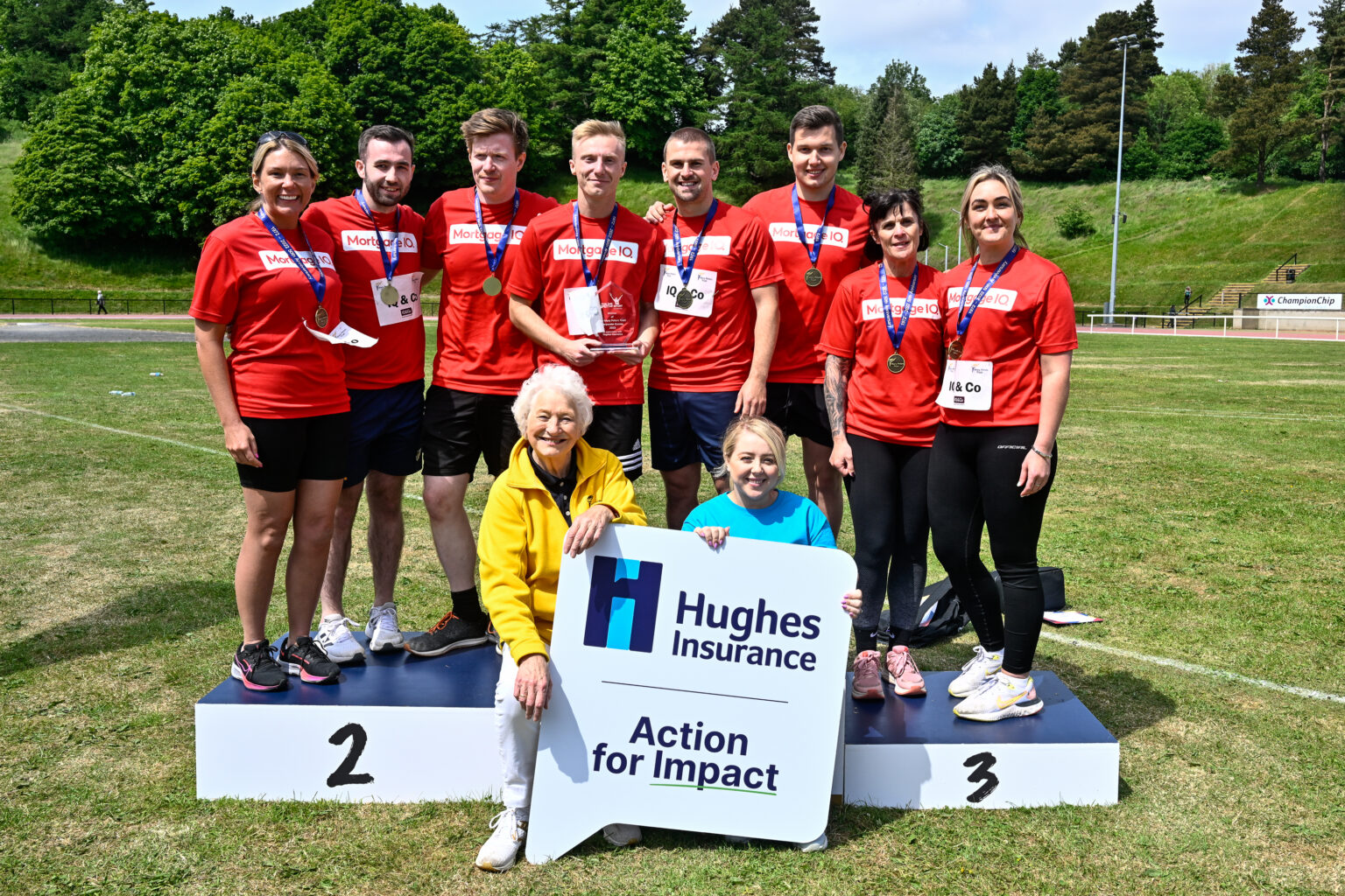 HUNDREDS TURN OUT IN SUPPORT OF THE MARY PETERS TRUST CORPORATE GAMES ...